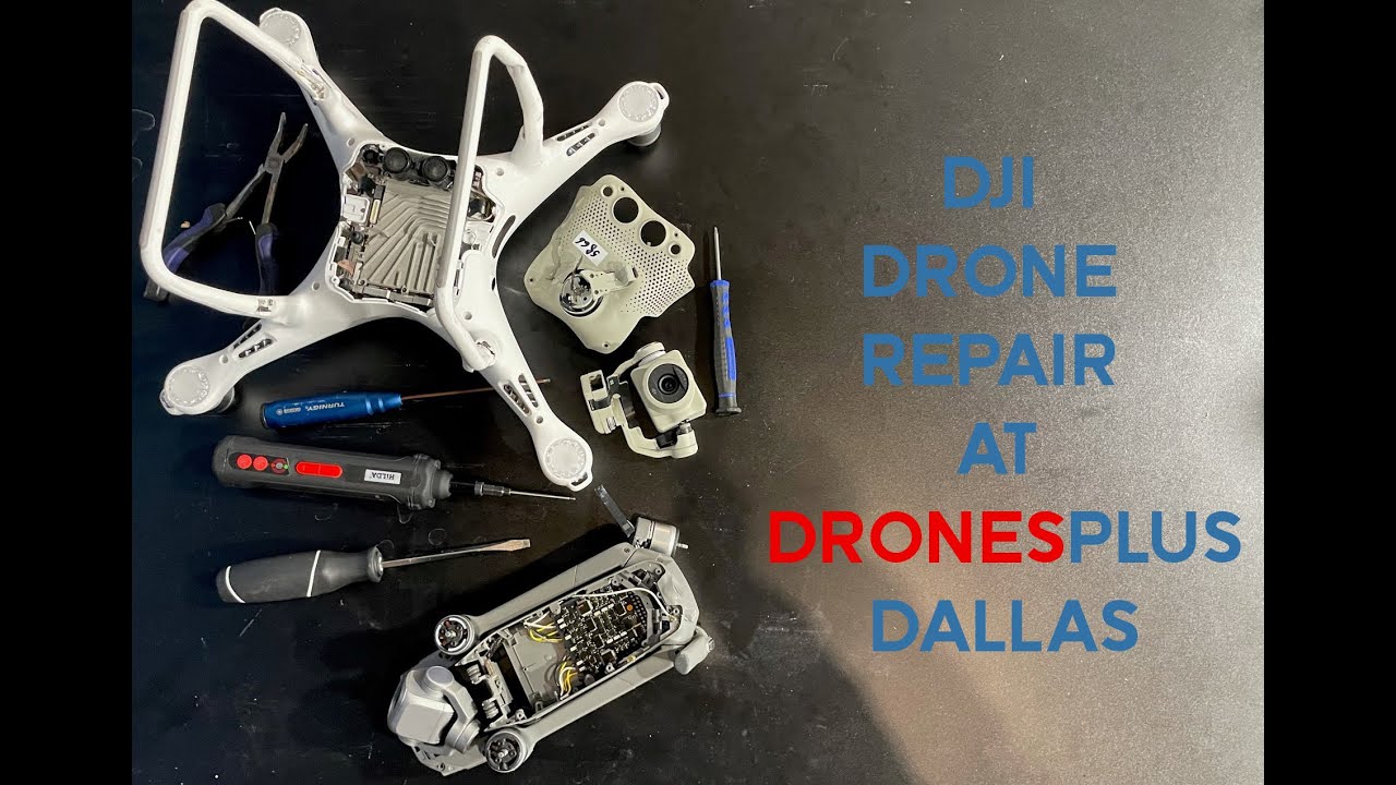DJI Drone Repair at DronesPlus Dallas - YouTube