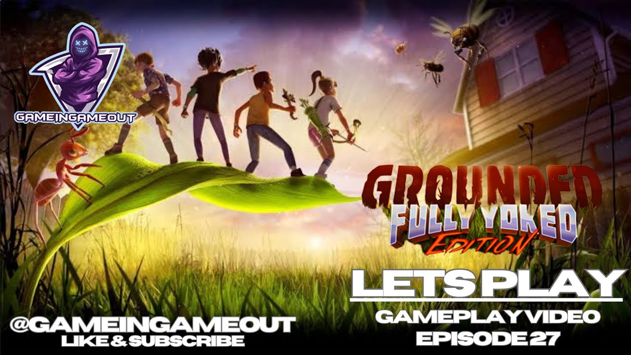 Lets play Grounded: Fully Yoked - Part 27 - Sandpit Sandcastle & BBQ ...