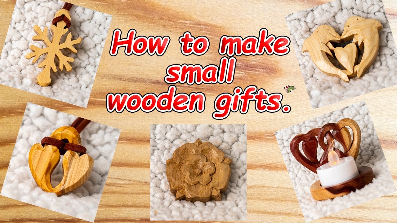 How we make small wooden gifts using a scroll saw. - YouTube