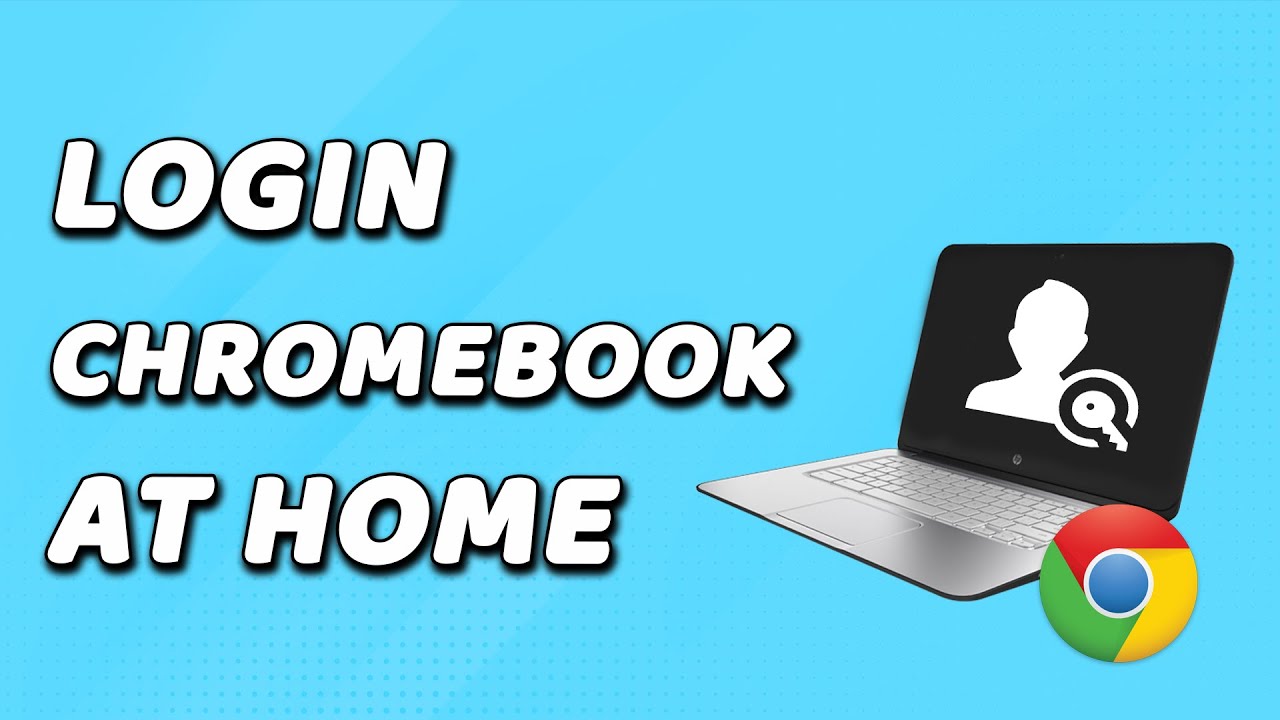 How To Login To School Chromebook At Home (SIMPLE!) - YouTube