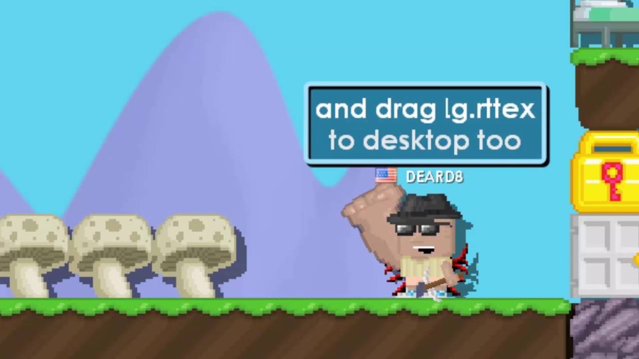 Growtopia | Custom Flag Tutorial - YouTube