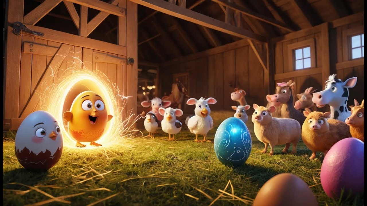 The Magic Egg That Wouldn't Hatch | Fun Egg Song for Kids | Magical ...