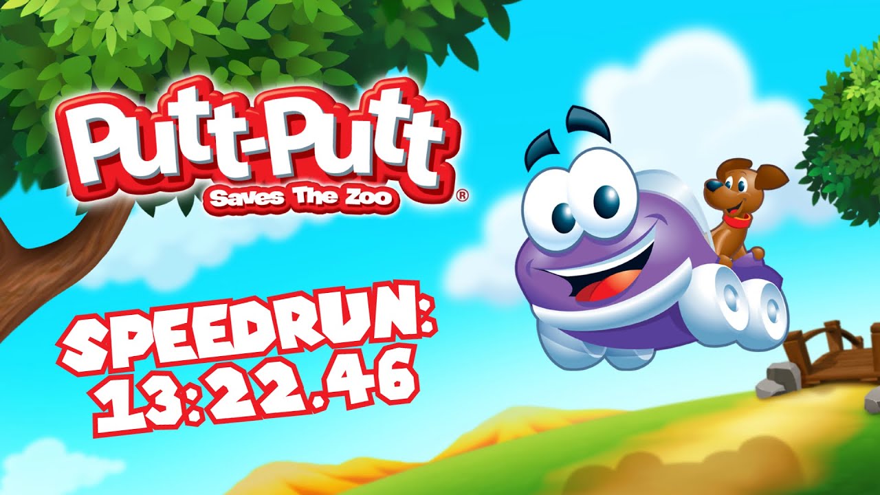 Putt Putt Saves the Zoo Speedrun (13:22.46) - YouTube