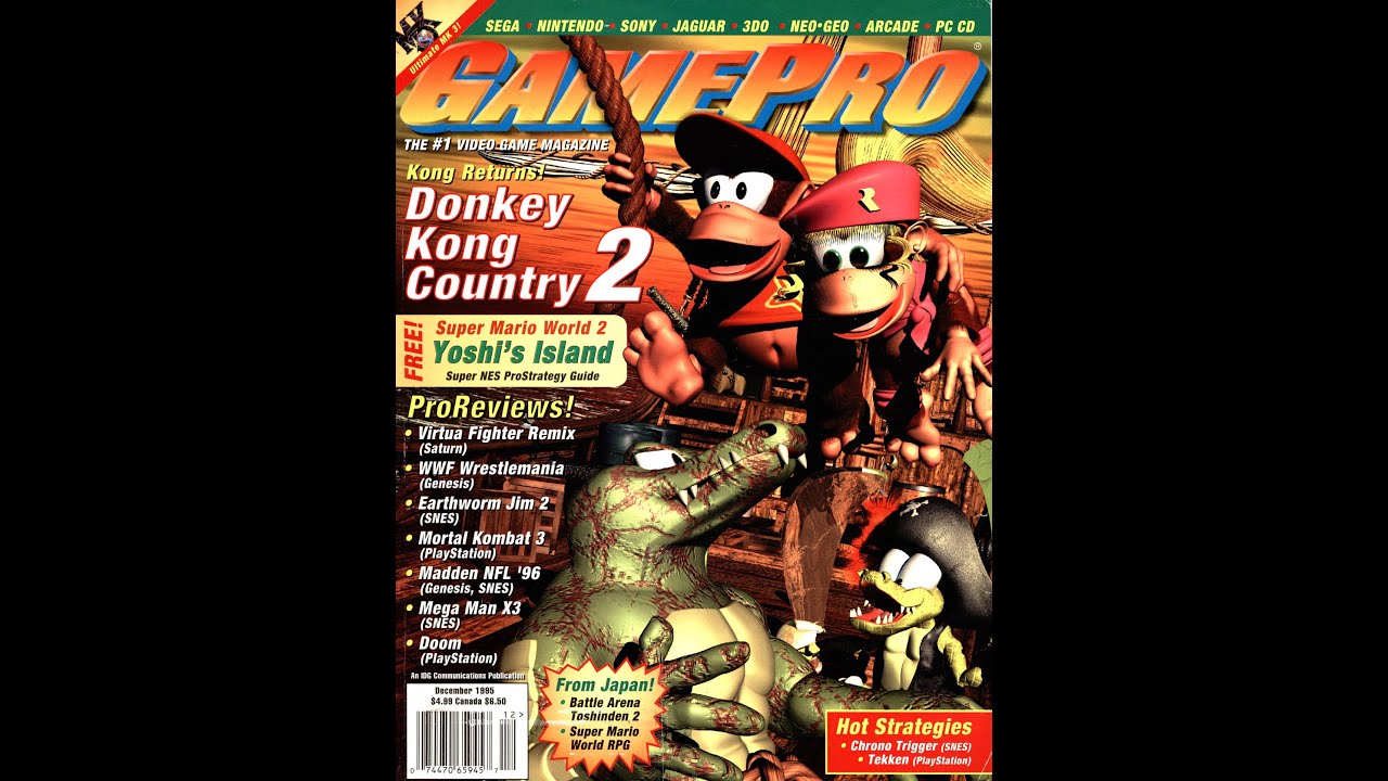 GamePro 77 December 1995 (Part 2) - YouTube