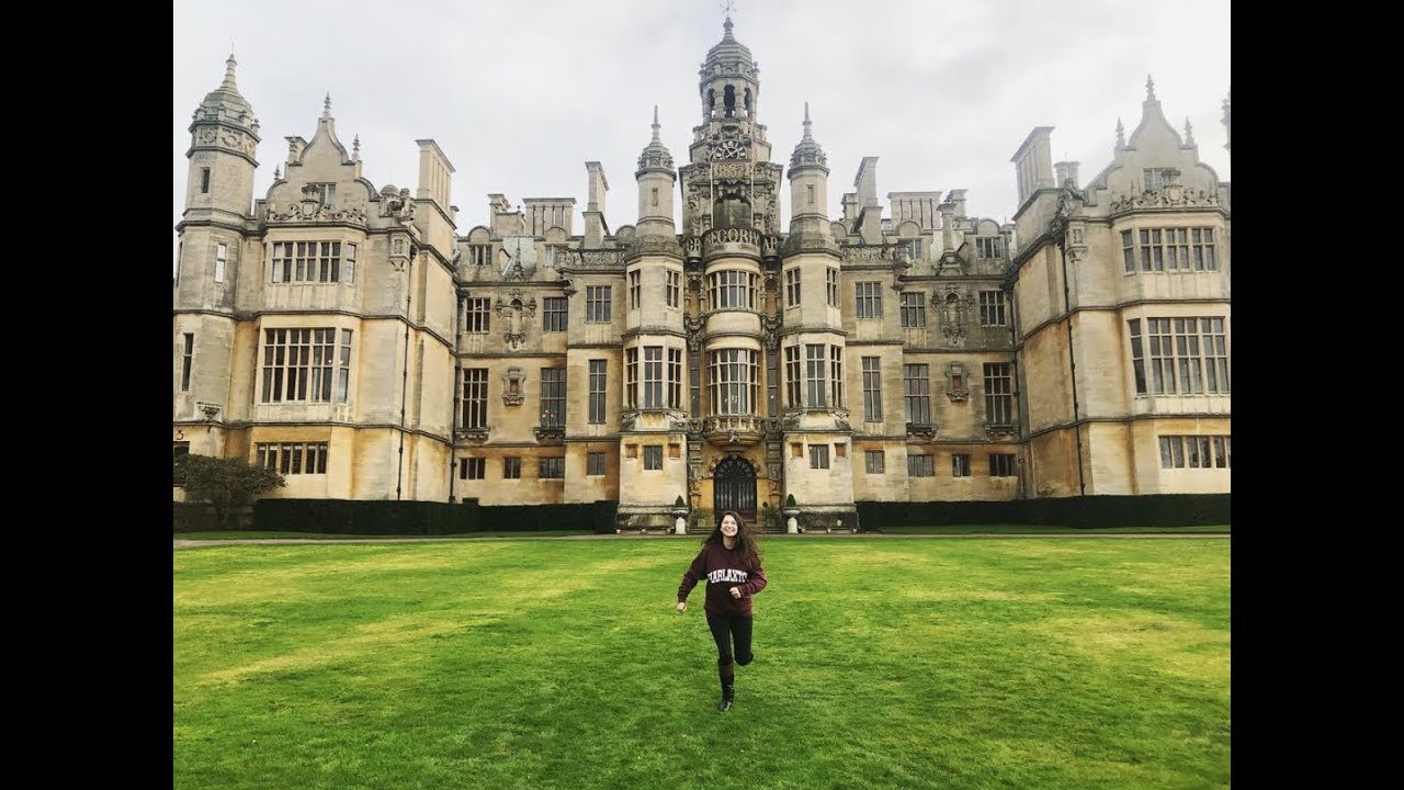 HARLAXTON MANOR TOUR (I'M LIVING IN A CASTLE!?) - YouTube
