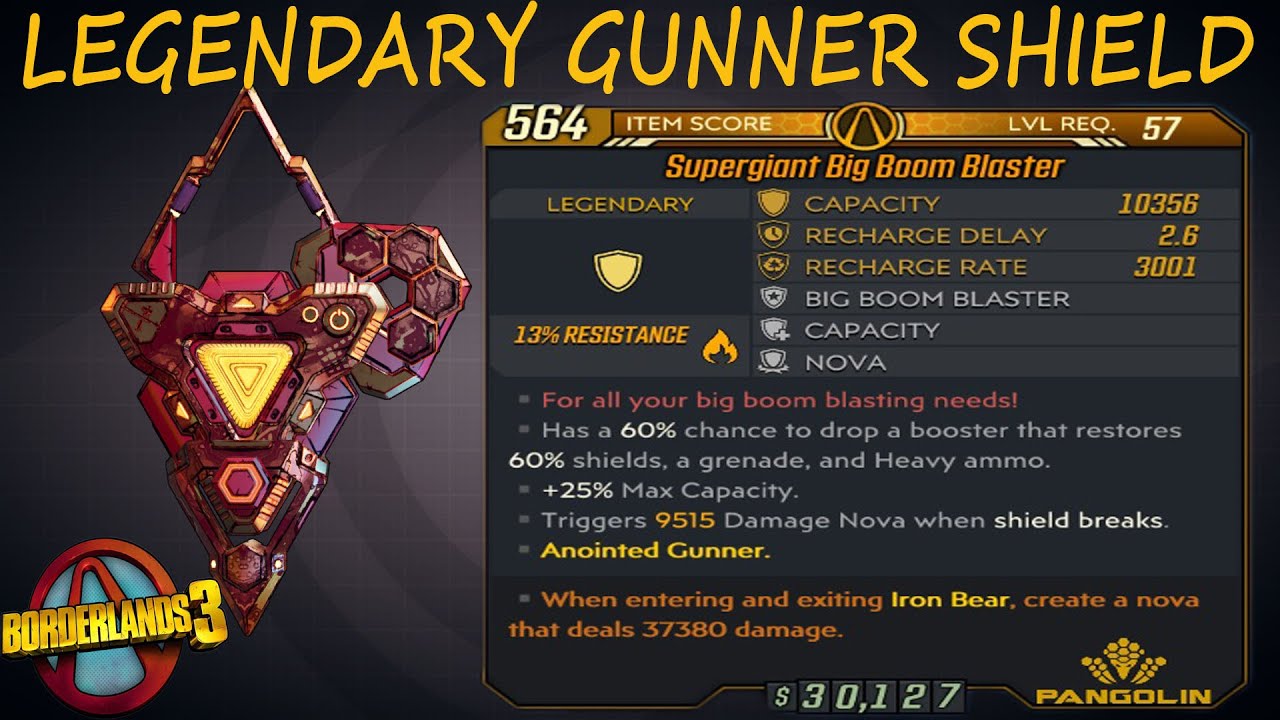 BL3 - Supergiant Big Boom Blaster - Gunner - YouTube
