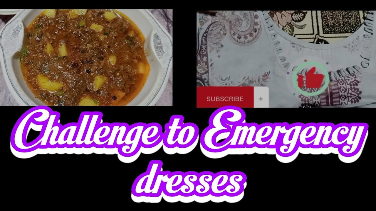💁challenge too emergency dresses one day 😎 with gusts 💥💤💖 - YouTube
