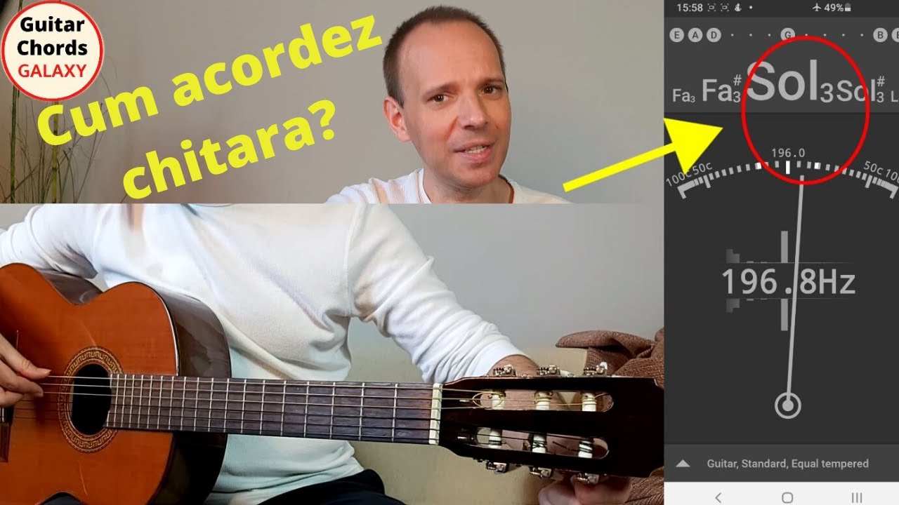 Cum acordez chitara - 3 metode | Cel mai complet tutorial de pe net ...
