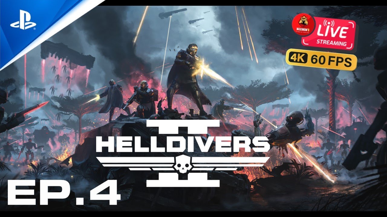 🔴LIVE Helldivers 2 | ลุยดาวจักรกล Lv.7 SUICIDE MISSION #EP4 - YouTube