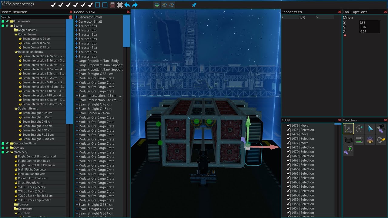 StarBase 4K Alpha Part 8 - Designing My Own Ship Part 1 - YouTube