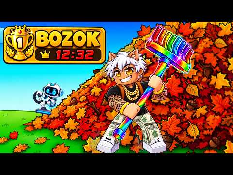 DÜNYA REKORU KIRDIM! MİLYONLARCA YAPRAK TOPLADIM 😱 | Roblox
