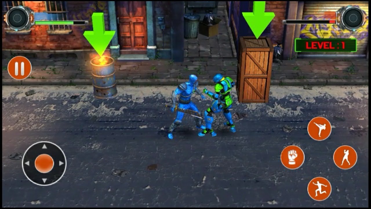 Ninja Robot Fighting gameplay Sab Gaming - YouTube