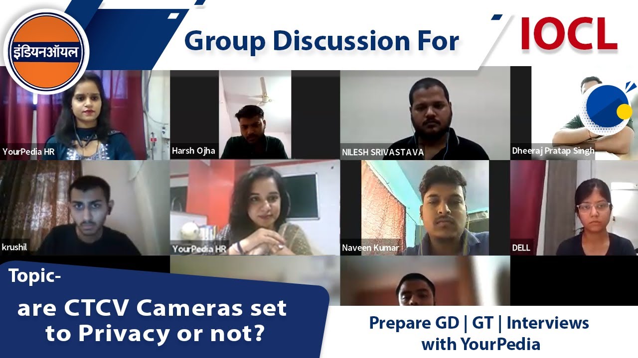 GD are CCTV Cameras set to Privacy or not | IOCL | Start GD GT ...