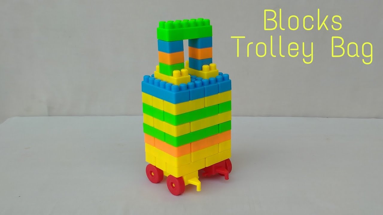Building Blocks for Kids | Blocks Trolley Bag | Blocks Games | Blocks ...