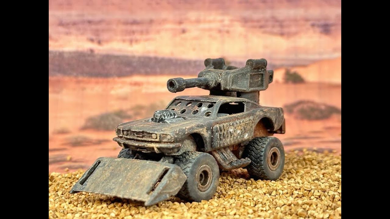 Matchbox diecast model customisation. Mad Max theme. - YouTube