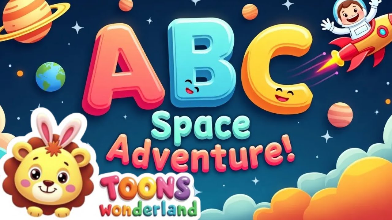 ABC Space Adventure! Learn ABCD & Explore the Universe 🚀 | Fun Learning ...