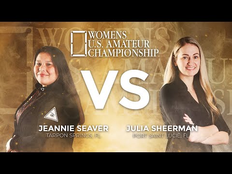 Julia Sheerman VS Jeannie Seaver - 2020-21 Womens U.S. Amateur Championship