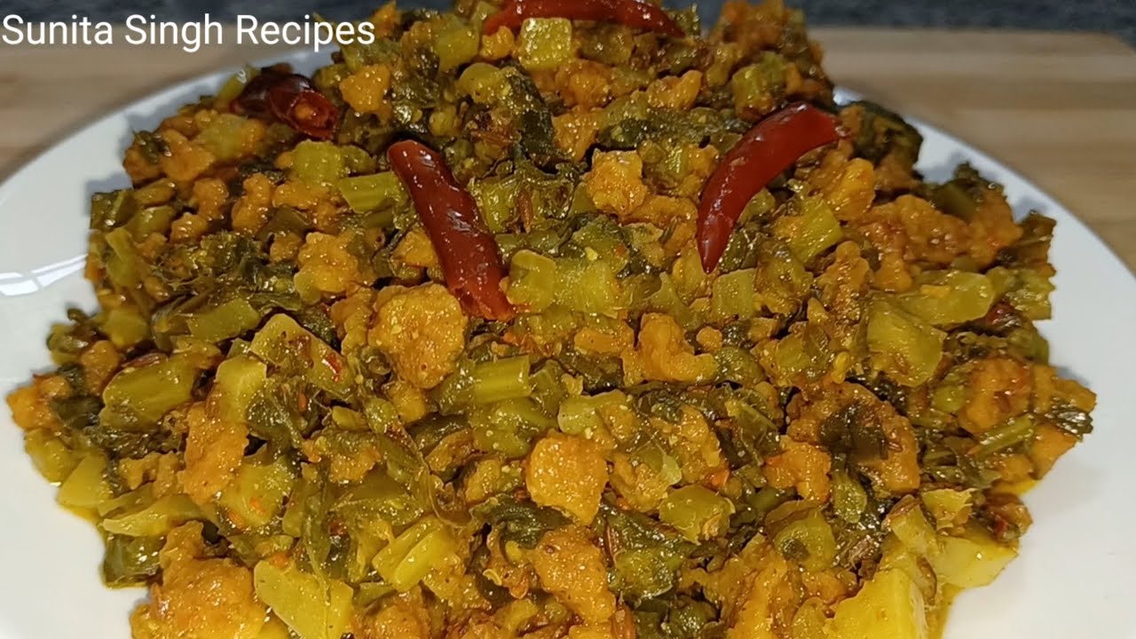 Mooli Mangodi Ki sabji | Marwad ki Famous muli Mangodi ki Sabji ...