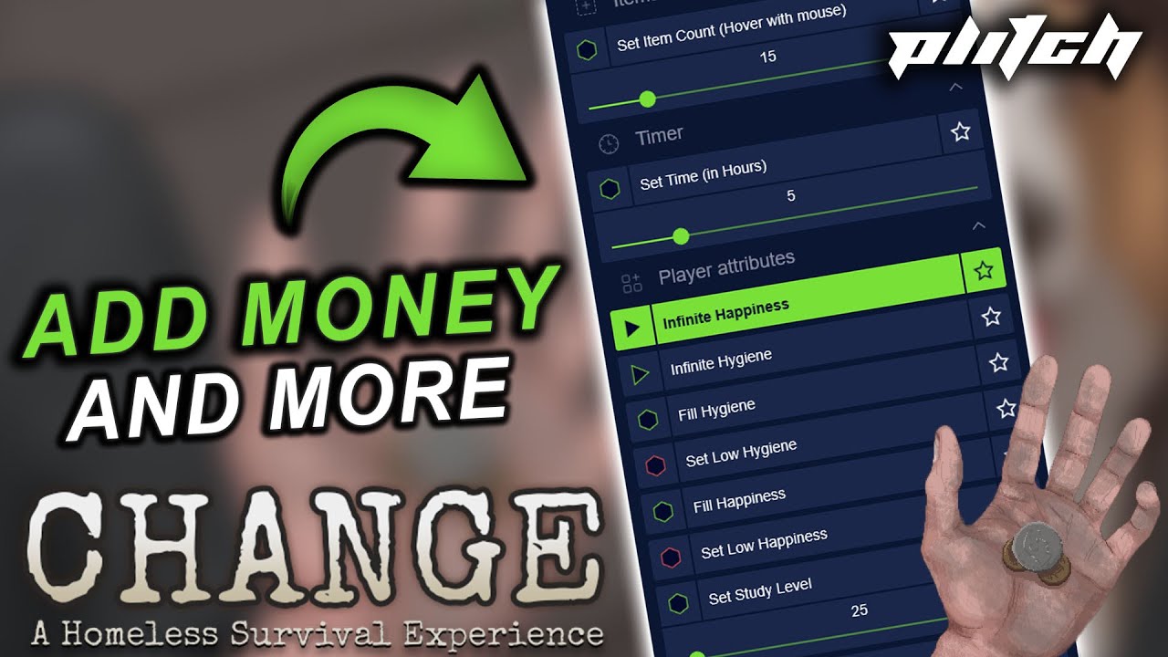 CHANGE Cheats: Add Money, Infinite Hunger, Infinite Hygiene | Trainer ...