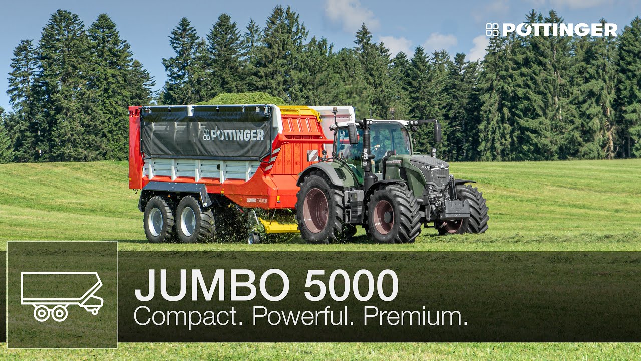 JUMBO 5000 multipurpose rotor loader wagon – Compact. Powerful. Premium ...