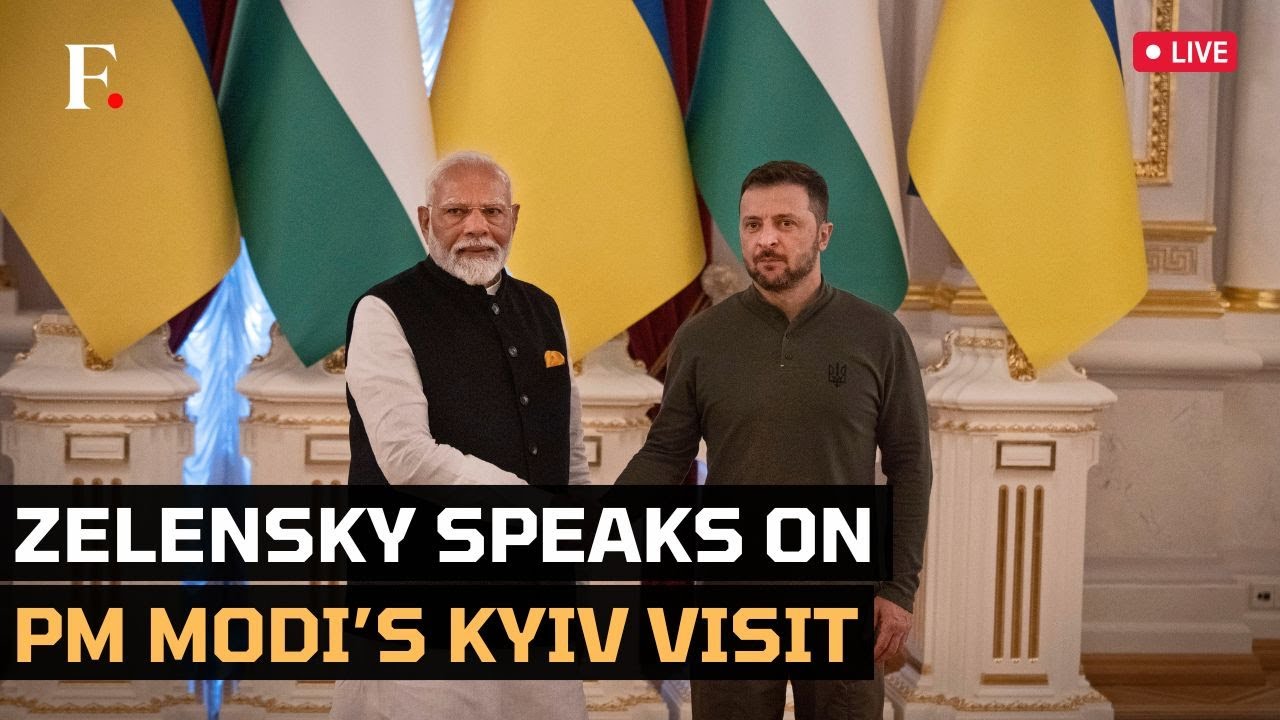 PM Modi in Ukraine LIVE: Ukrainian President Zelensky Addresses Media ...