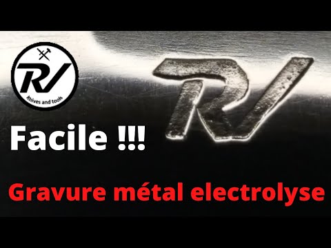 Comment graver le métal simplement..