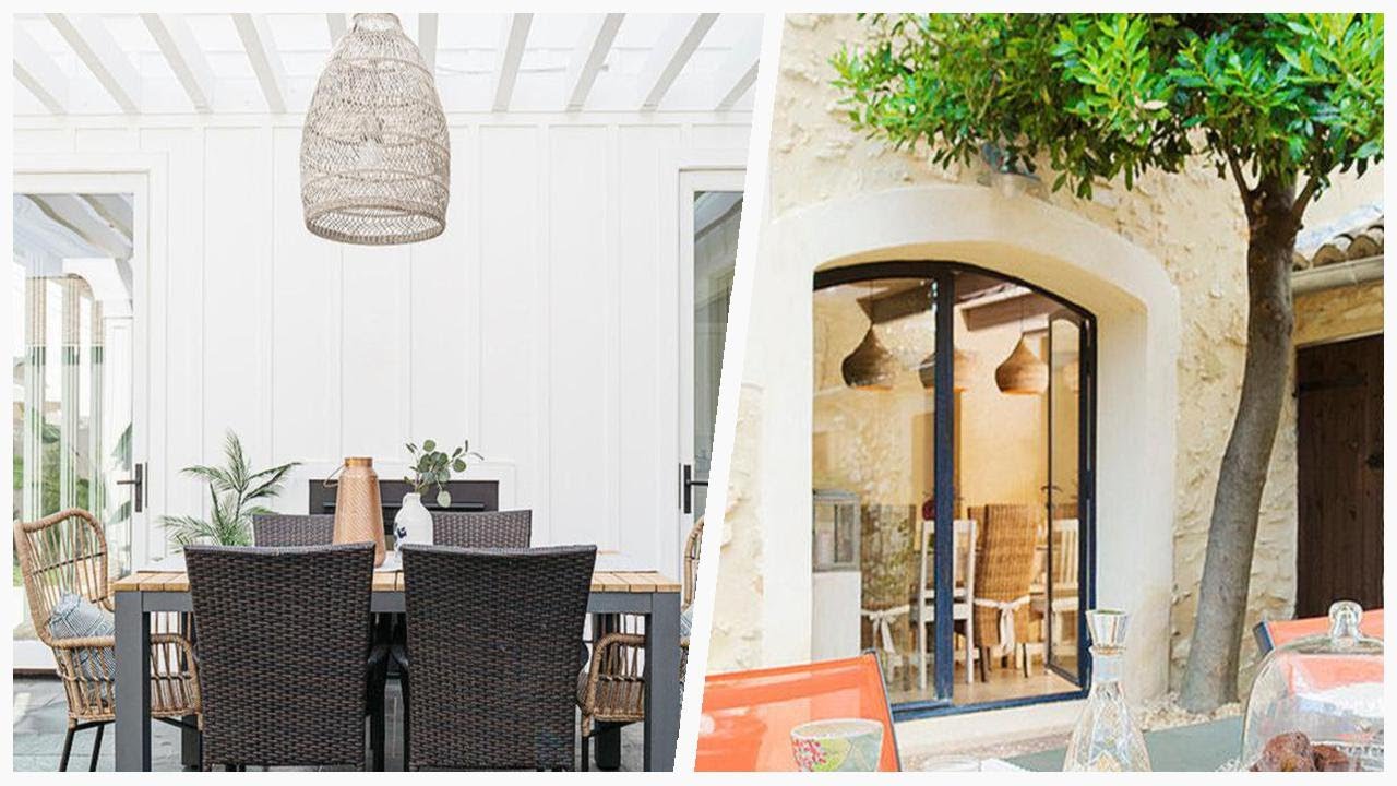 75 Farmhouse White Patio Design Ideas You'll Love ☆ - YouTube