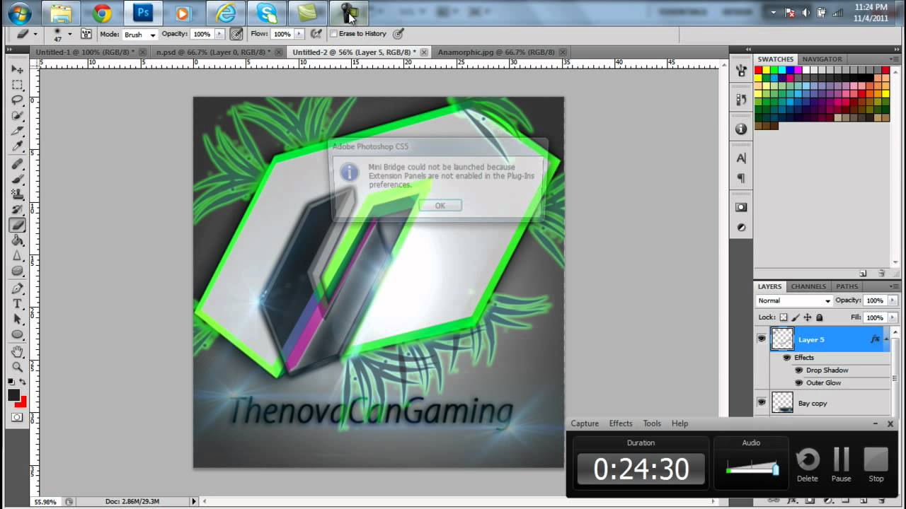 Nova Clan Logo | Speed Art #4 - YouTube