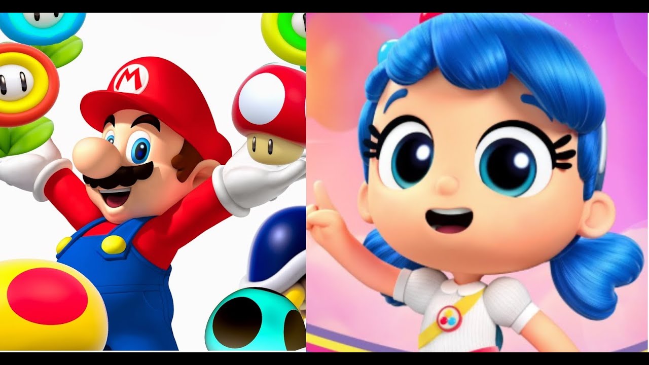 mario power ups portrayed by true and the rainbow kingdom - YouTube