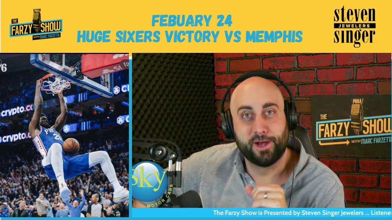 Joel Embiid and 76ers Pull Out AMAZING win Over MEM Grizzles ...