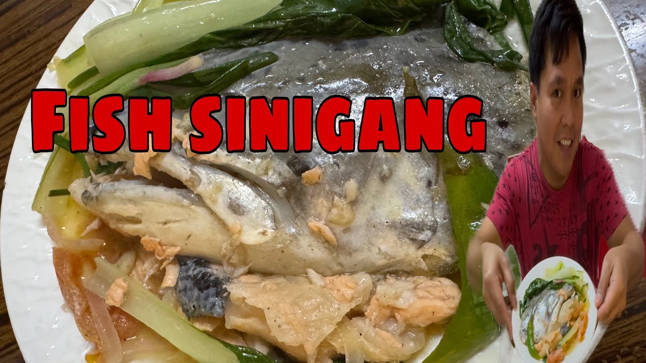Sinigang Salmon Head Recipe - YouTube