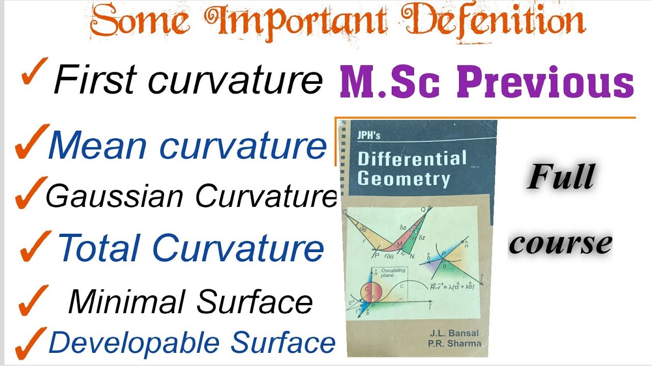 minimal surface, developable surface, total curvature, specific ...