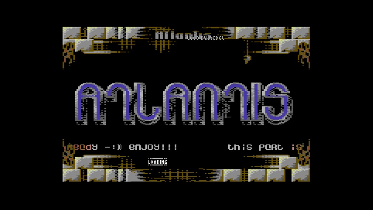 Atlantis - Logo Show | C64 Graphics Collection - YouTube
