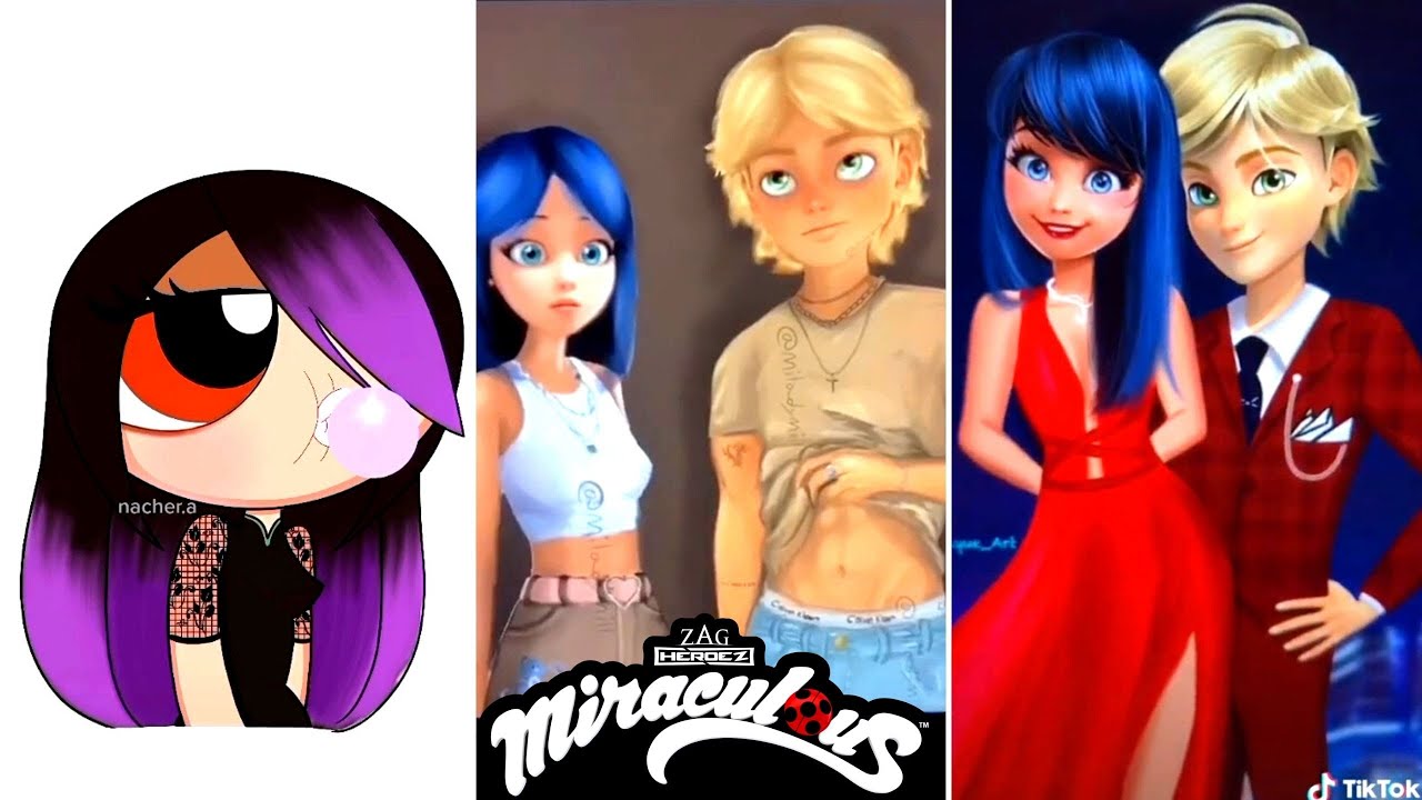 Glow Up Miraculous Ladybug and Cat Noir Transformation №40 - YouTube