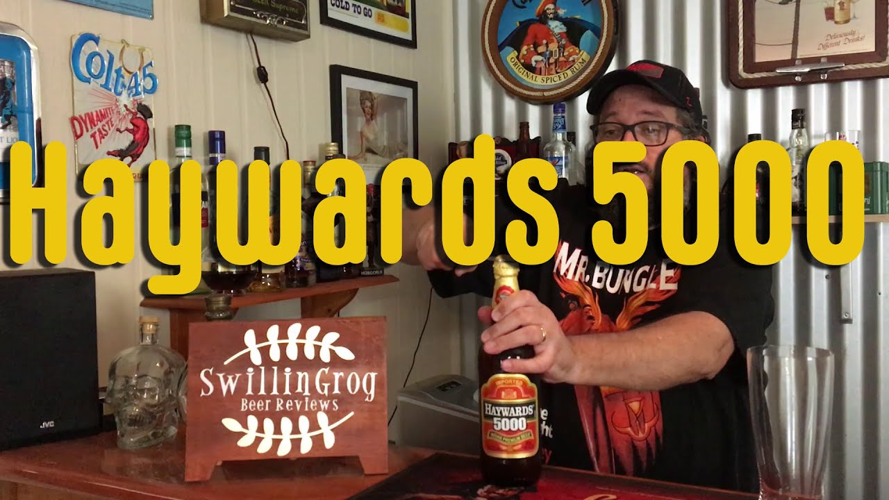 Haywards 5000 Indian Premium Beer 8.0% ABV - SwillinGrog Beer Review ...