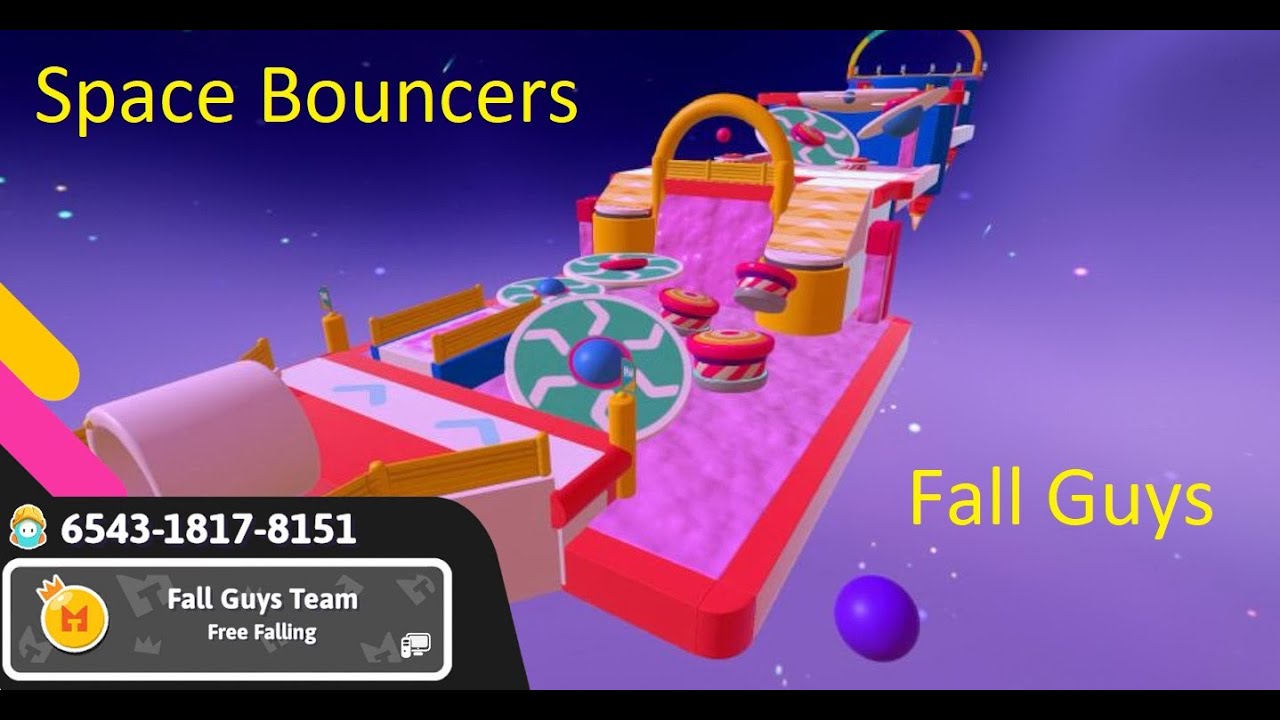 Fall Guys - Space Bouncers - YouTube