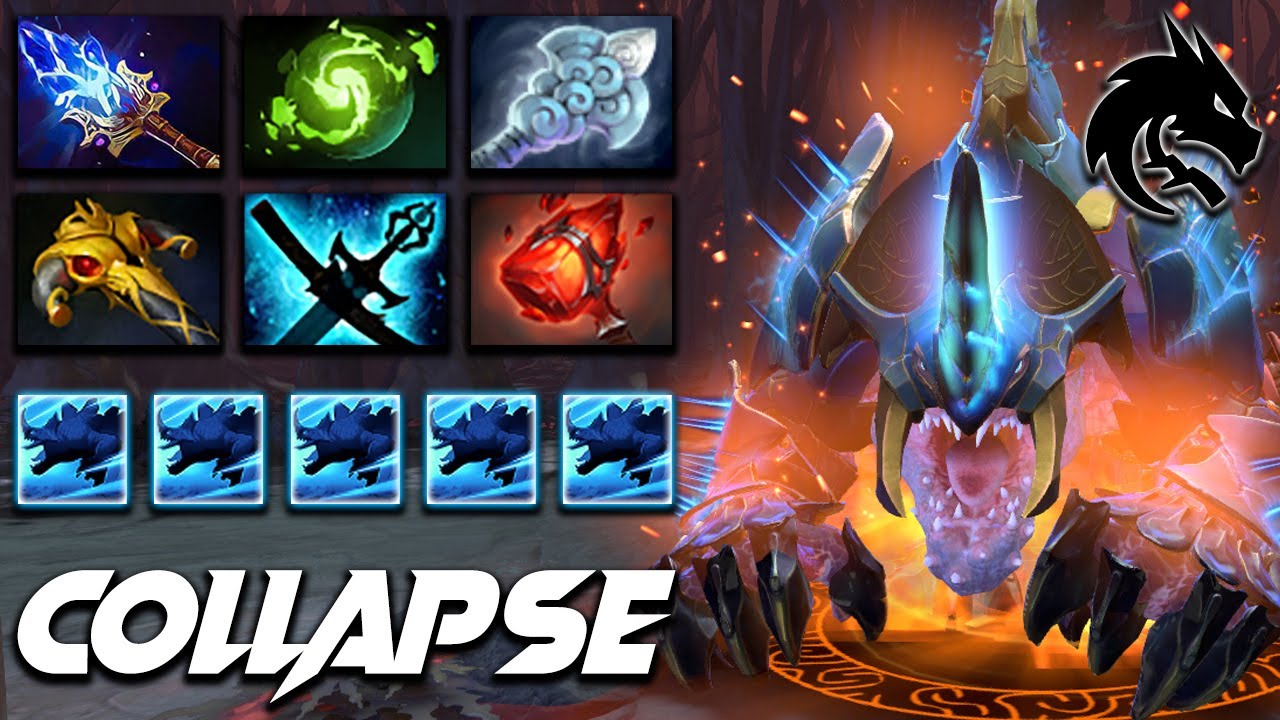 Collapse Primal Beast New Immortal Set [29/3/17] - Dota 2 Pro Gameplay ...