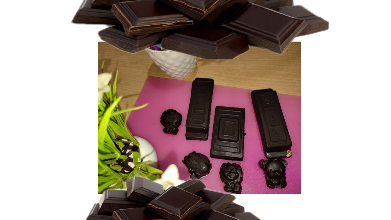 Homemade Dark Chocolate Recipe |How to make Dark chocolate at Home|It's ...