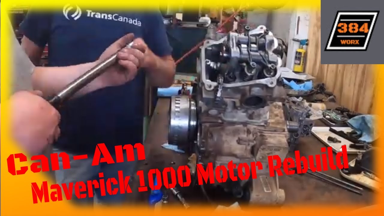 Can-Am Maverick 1000 Motor Rebuild Part 2 Guide - YouTube