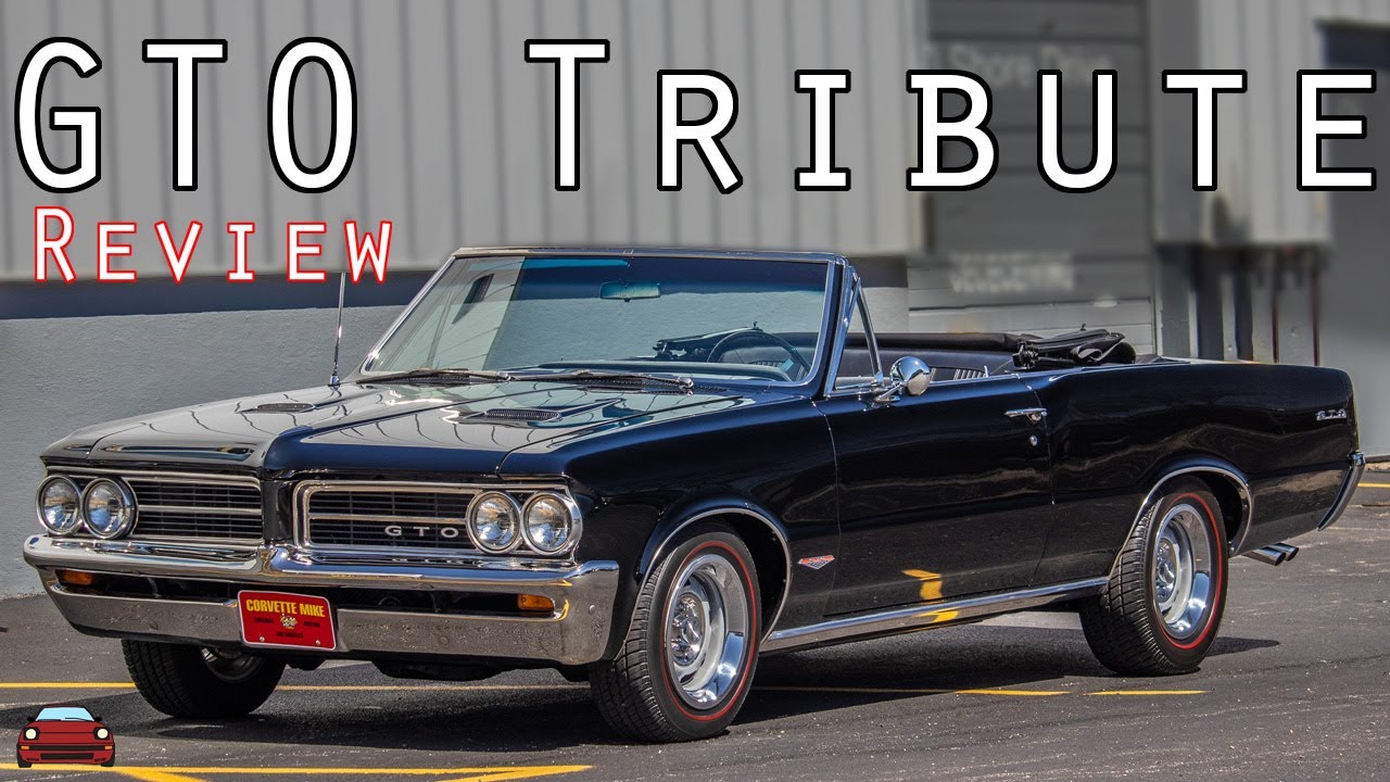 1964 Pontiac GTO Tribute Review - The FIRST Muscle Car! - YouTube