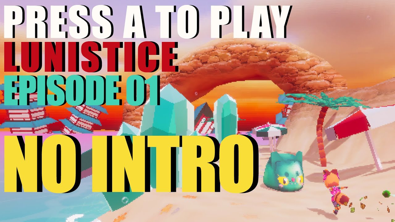 Random stage, no intro - Lunistice E01 (Press A to Play) - YouTube