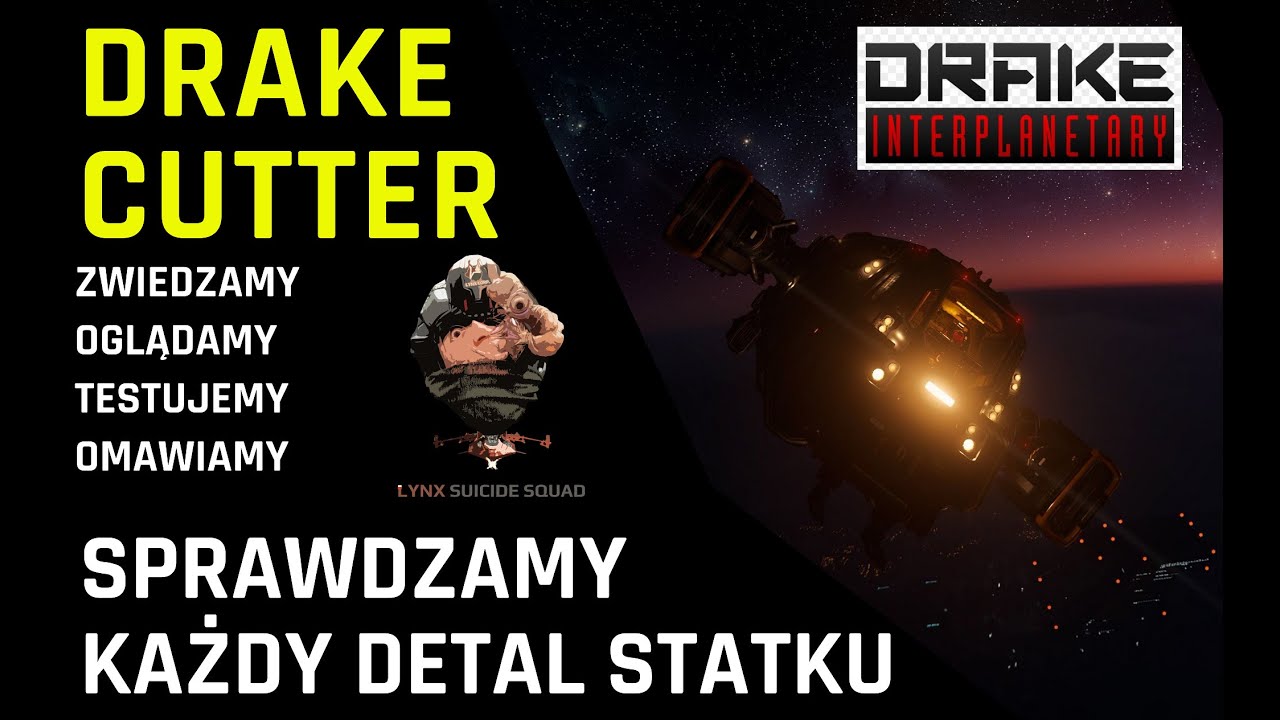 Star Citizen DRAKE CUTTER SHIP REVIEW & TOUR ( PL ) - YouTube
