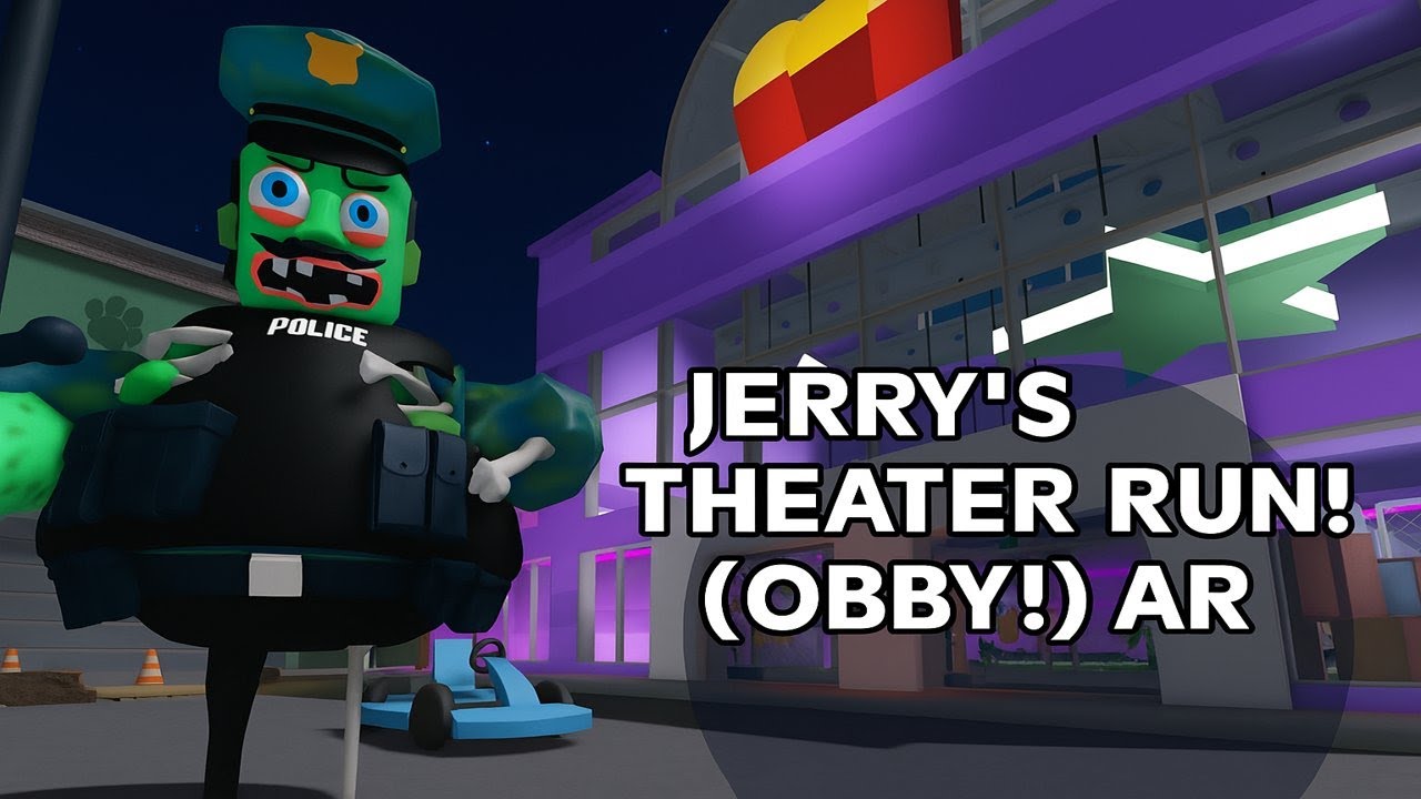 JERRY'S THEATER RUN! (OBBY!) Shop With Roblox #viral #short - YouTube
