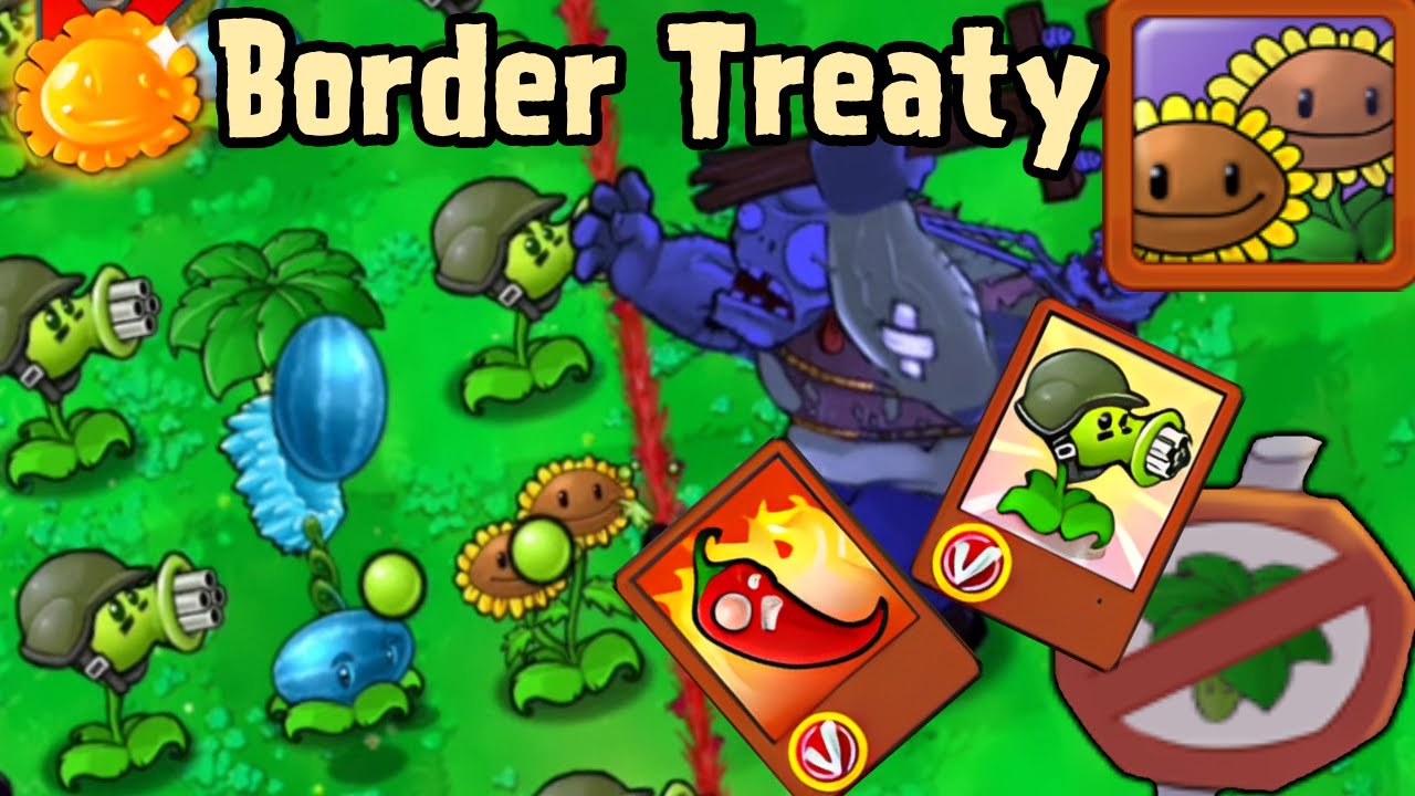 Plants Vs Zombies Touch - Border Treaty - YouTube