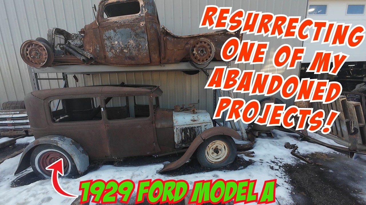 Resurrecting a 1929 Ford Model A project I abandoned years ago! - YouTube