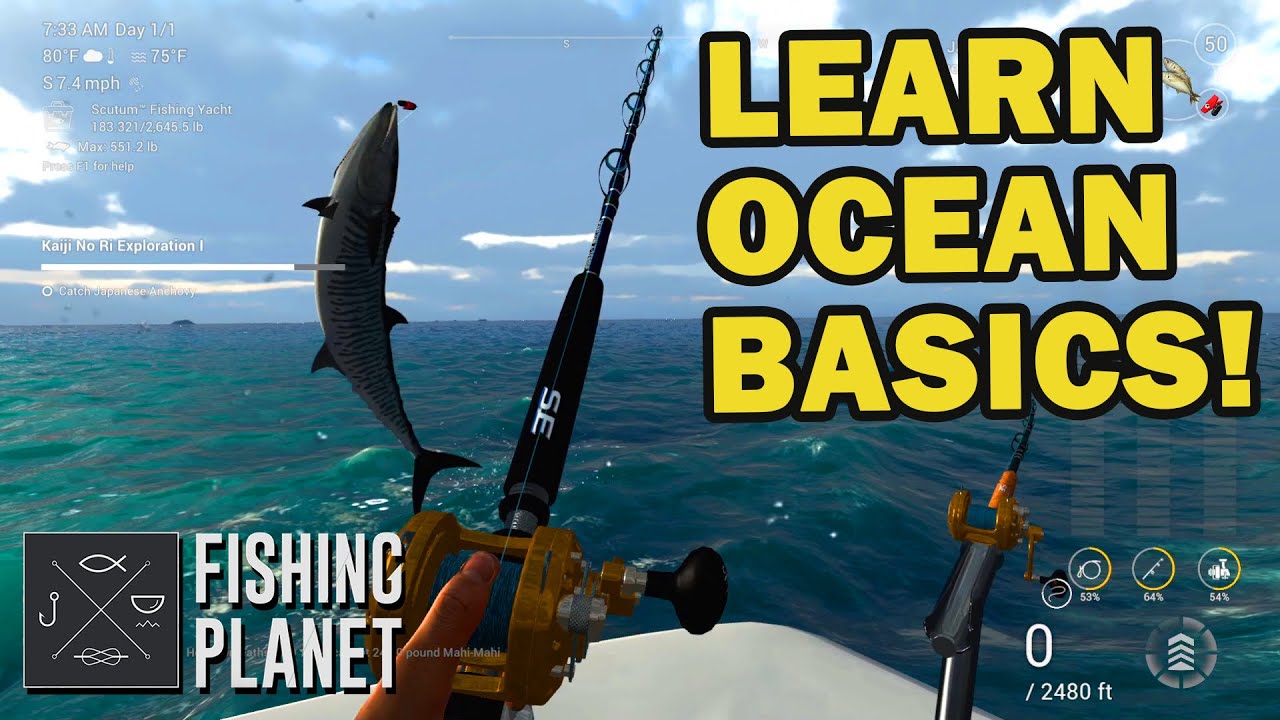 Fishing Planet - Learn Ocean Basics - Ocean Update info - YouTube