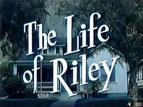 The Life of Riley s5e27 Babs Dream House, Colorized, William Bendix ...
