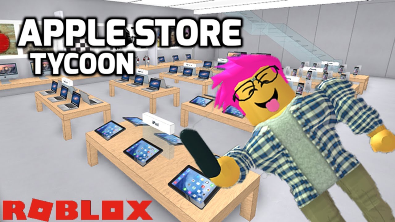 BUILDING MY OWN APPLE STORE IN ROBLOX! (TYCOON) - YouTube