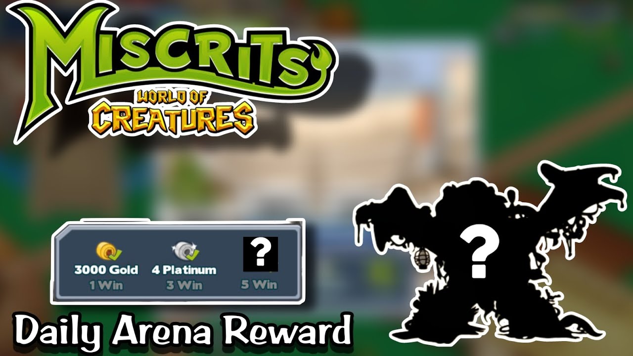 Miscrits Back!! Battle Daily Arena Reward #2 - YouTube