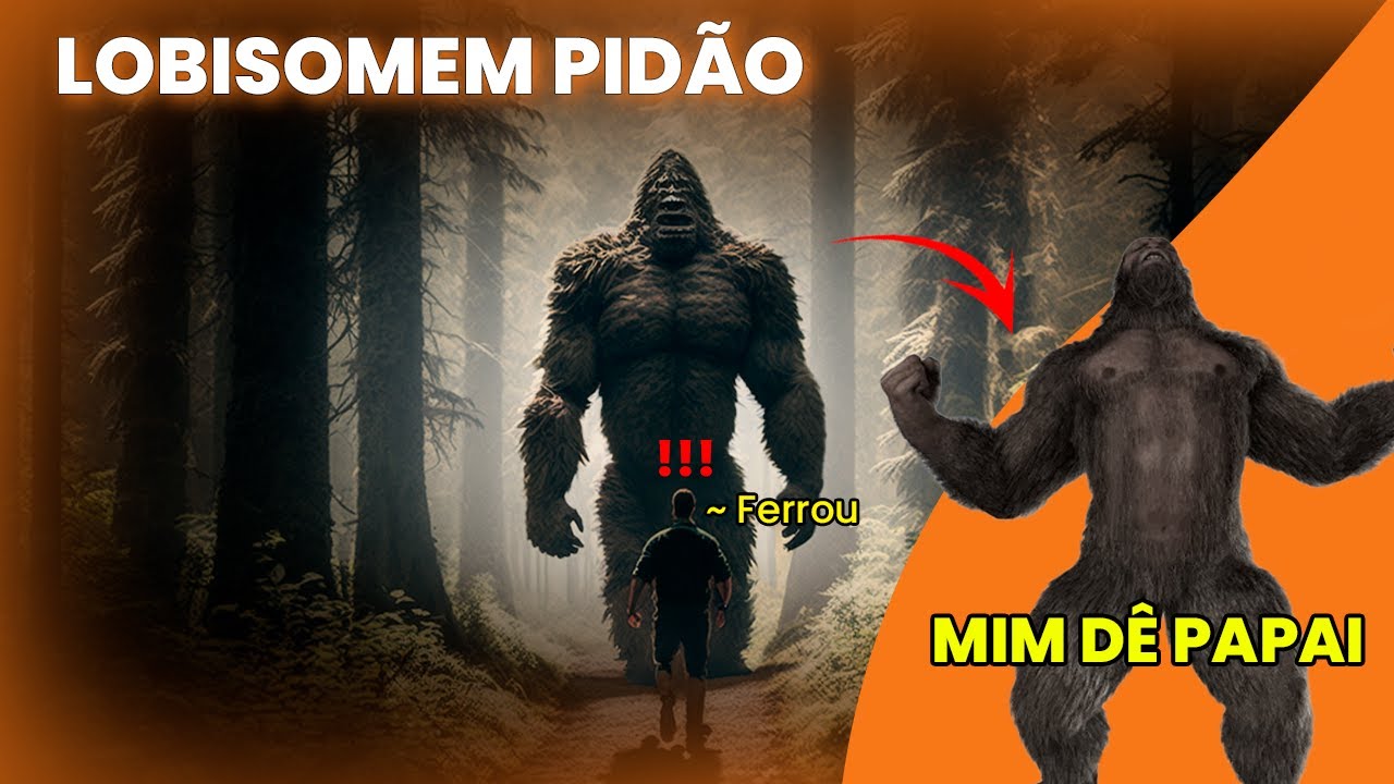 BIGFOOT - Tacamos fogo no LOBISOMEM PIDÃO! - YouTube